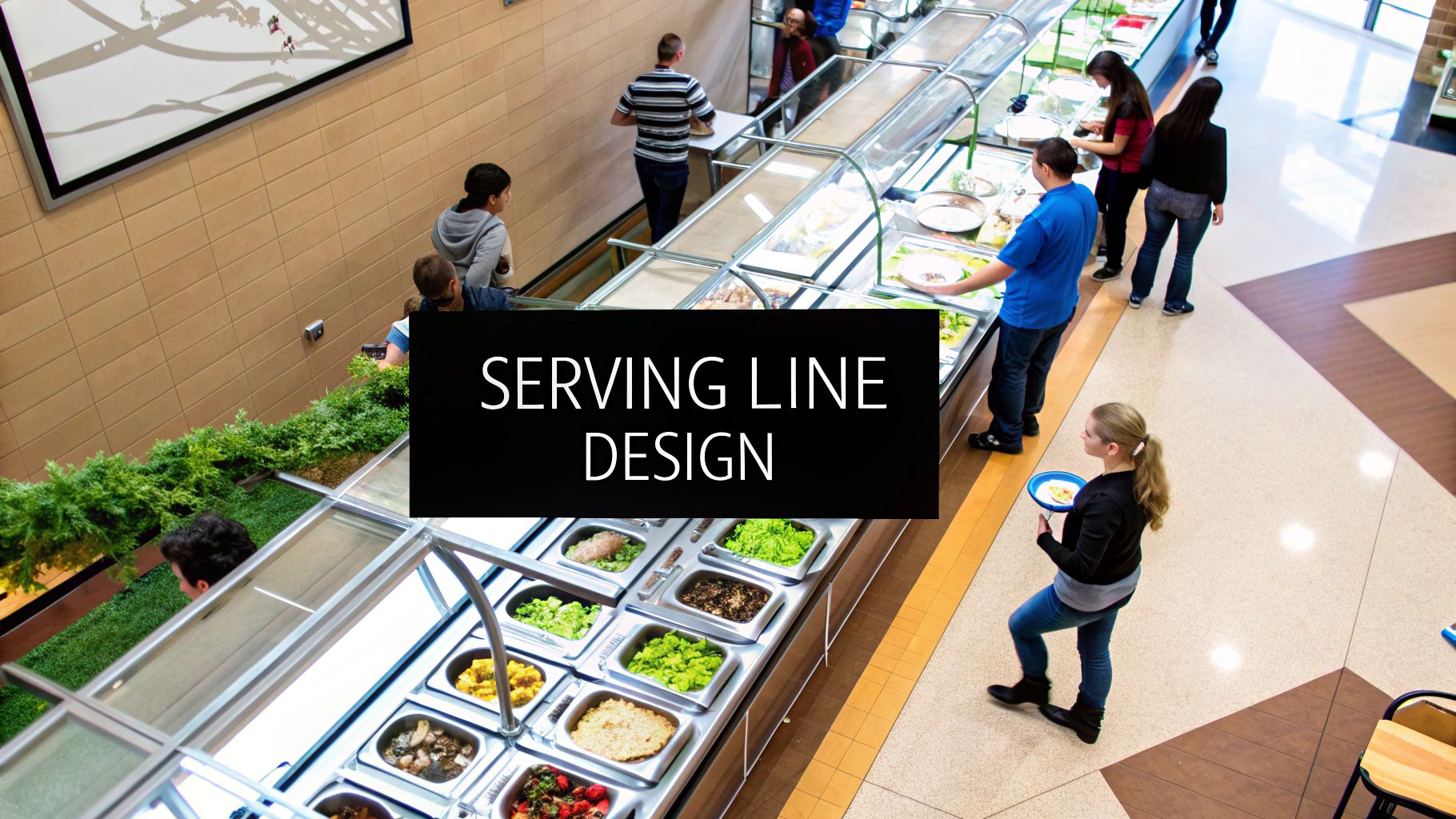 A Guide to Cafeteria Serving line Layout Design – PrepTables.com