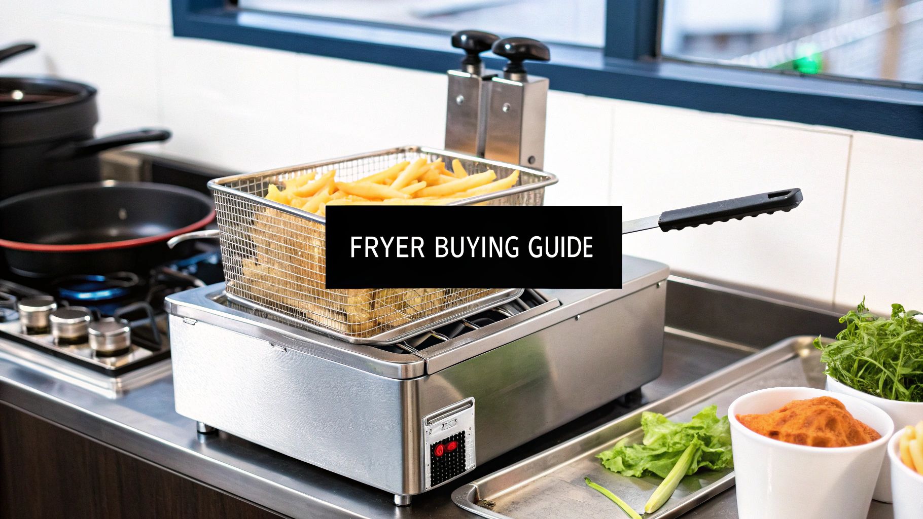 Choosing a Commercial Countertop Deep Fryer – PrepTables.com