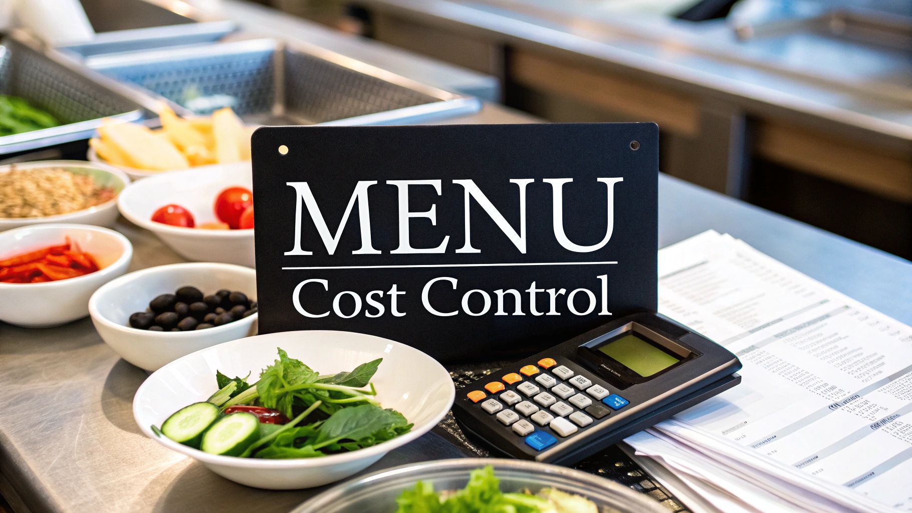 Master Your Menu with a food cost percentage calculator – PrepTables.com