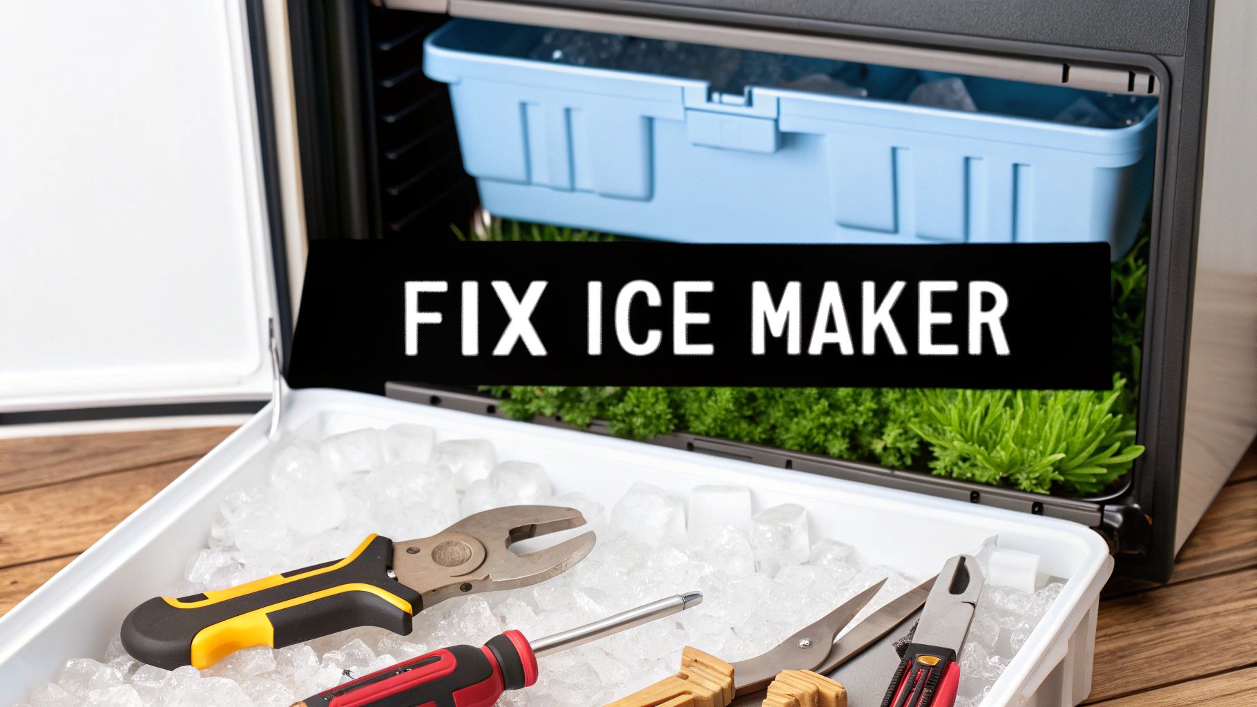 How to fix fridge ice maker: A Quick DIY Guide – PrepTables.com