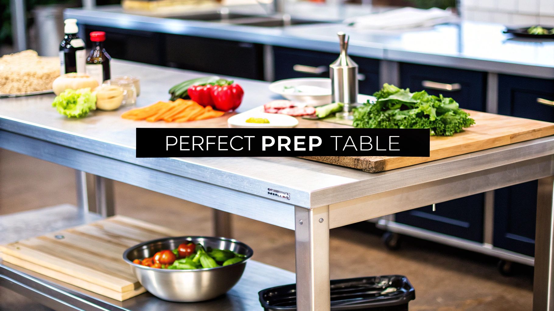 Your Guide to Choosing the Perfect Stainless Kitchen Prep Table ...